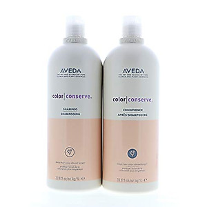 Aveda Color Conserve Shampoo and Conditioner 33.8oz Helps Protect Hair Color and Prevents Fading