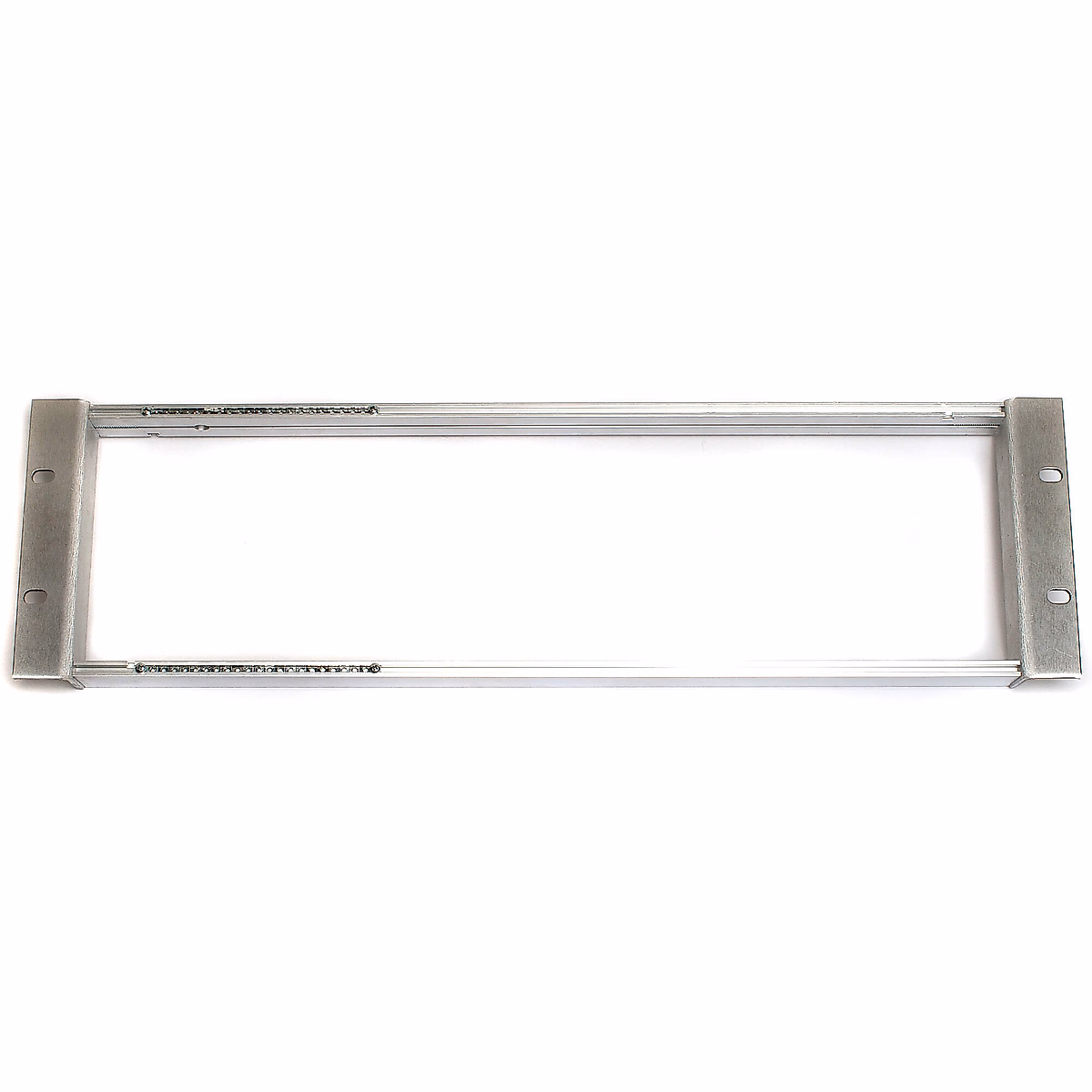 3U Eurorack Bracket Ears, 84HP Rails, Threaded Nut Strips by Synthrotek