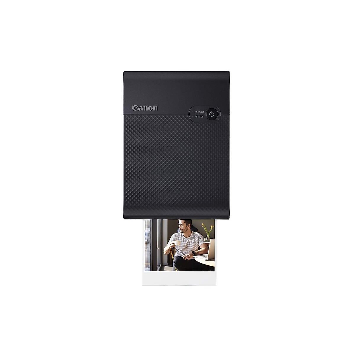 Canon SELPHY QX10 Portable Square Photo Printer for iPhone or Android, Black