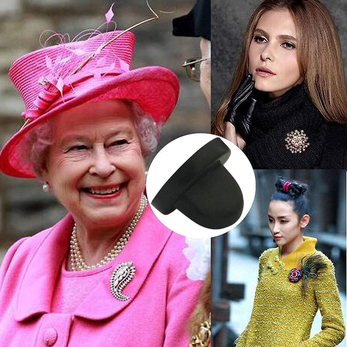 50pcs PVC Rubber Pin Backs Butterfly Clutch Backings Pin Cap Keepers Replacement for Uniform Badges Comfort Fit Tie Tack Lapel Pin Backing Holder Clasp, Black