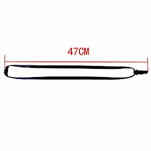 Aluminum Badge Holder with Detachable Neck Lanyard/Strap for ID Card, Working Card, Name Tag (Black)