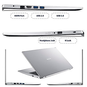 acer 2023 Newest Aspire 5 Laptop, 14" FHD Display, AMD Ryzen 5 5625U Processor (up to 4.1GHz), 12GB RAM, 512GB SSD, ‎with Keyboard, Intel UHD Graphics, Wi-Fi, Bluetooth, Windows 11 Home in S Mode