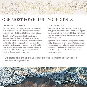 Martine: Pure & Simple Facial Mist Spray to Hydrate, Tone, and Soften Skin, Setting Spray Made With Double Helix Water. (4 oz)