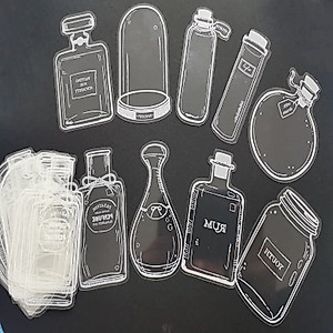 Ansbell 40 Pieces Bookmarks, Book Markers, Transparent Dried Flower Bookmarks, Pressed Flower Bookmark, Flower Bookmark Maker, Bookmarks for Women, Magnetic Bookmarks, Bookmarks for Book Lovers.