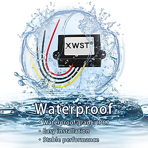 XWST DC 24V Step up to 48V 2A 96W Converter Voltage Converter, 48Volt regulator Waterproof DC/DC Boost Transformer Power Supply (24V to 48V 2A)