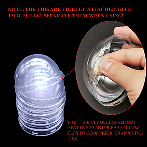 Cupcake Muffin Liners With Lids 100 Pack,LNYZQUS 5.5 Oz Large Foil Baking Cups Muffin Tins,Disposable Ramekins Cupcake Cups Cupcake Wrappers Holders For Wedding Valentine,with Spoons-Gold