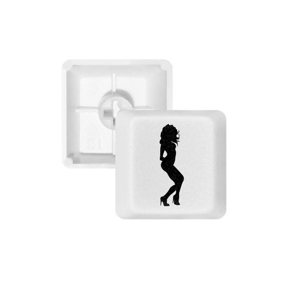 DIYthinker Curly Hair Hot Beautiful Woman Keycap Mechanical Keyboard PBT Gaming Upgrade Kit