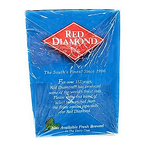 Red Diamond All Natural Iced Tea Bags Gallon Size, 12 Count (1)