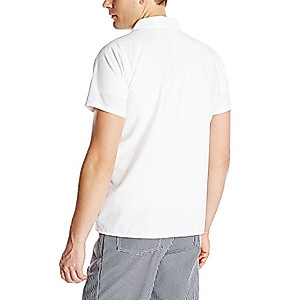Red Kap Chef DesignsCook Shirt , White, Short Sleeve Large
