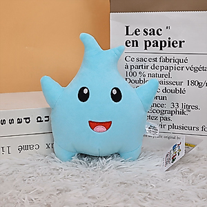 ZYPHYR Surper Blue Star Luma Plush, Glow in The Dark Lumalee Plush Super All Collection Stuffed Animal Doll Cushion Pillow, Birthday Gift for Fans Collectable