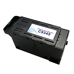 KSUMEI C9345 PXMB9 C12C934591 Ink Cartridge Maintenance Box Tank Compatible with Epson T-5800 ET-5880 ET-5850 ET-16600 ET-16650 ST-C8000 L15160 WF-7830 WF-7840 Printer