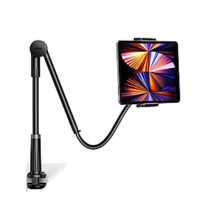 UGREEN Arm, Gooseneck, Swivel Tablet Stand for Apple iPad Pro, iPhone 6