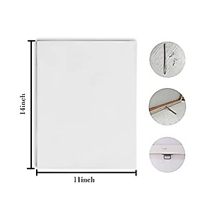 LiTiu Trendy Hippie 70s Abstract Curve Wave Pattern Aesthetic Pink Framed Wall Art Canvas Prints Decor,11''x 14'' Set of 3, Bohemia Artwork Girls Women Gifts Decorations for Home Bedroom Living Room