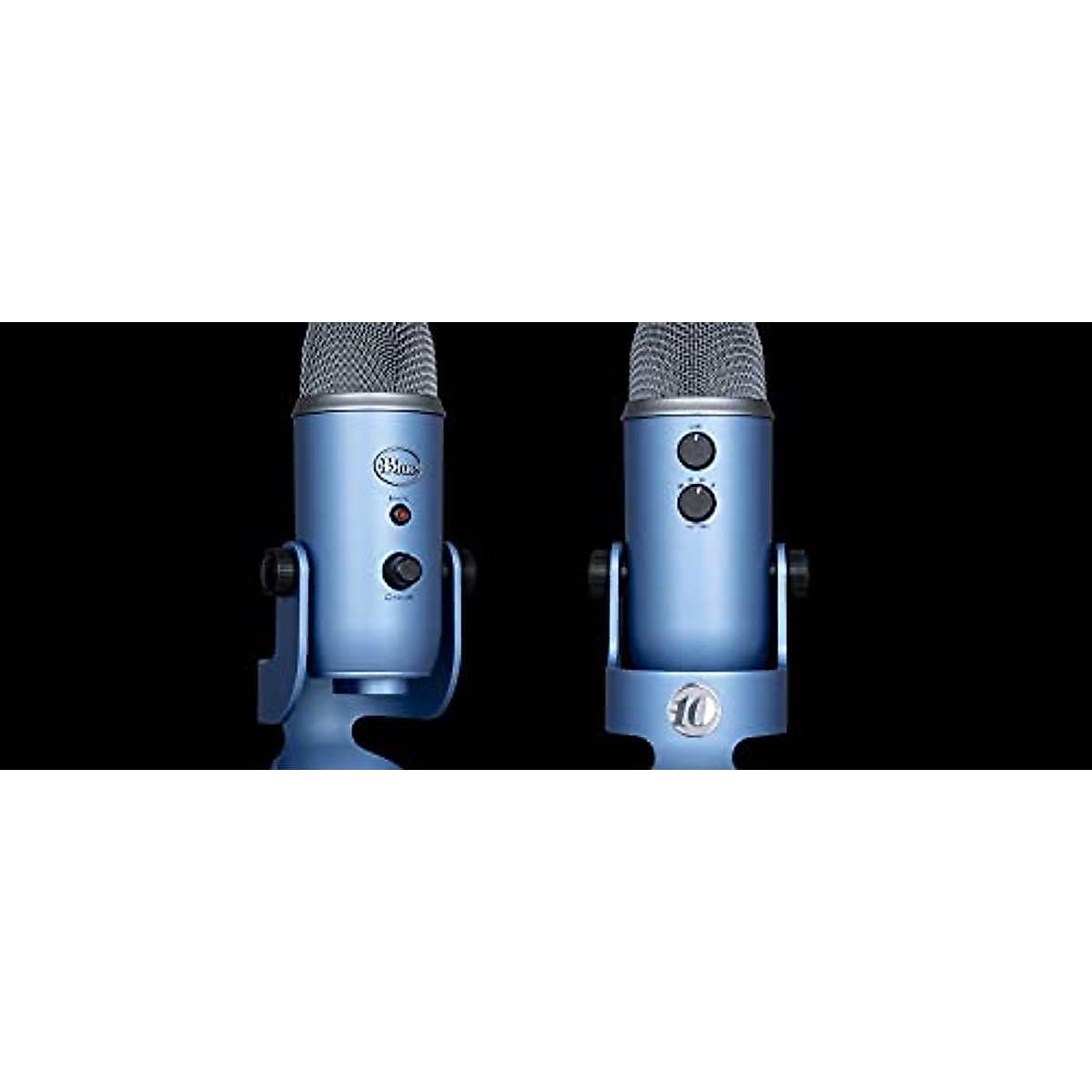 Blue Yeti USB Microphone for PC & Mac, Gaming, Podcast and Streaming Microphone, 10 Year Anniversary Edition with Custom Finish & Multiple Pickup Patterns
