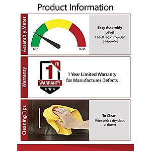 Ameriwood Home Haven Retro Desk with Riser, White