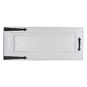 Household Essentials 240 Hinge It Magnetic Decorative Garage Door Accents | Black