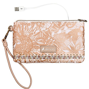 Sakroots Charging Wristlet, Violet one World