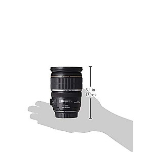 Canon EF-S 17-55mm f/2.8 IS USM Lens for Canon DSLR Cameras, Black - 1242B002