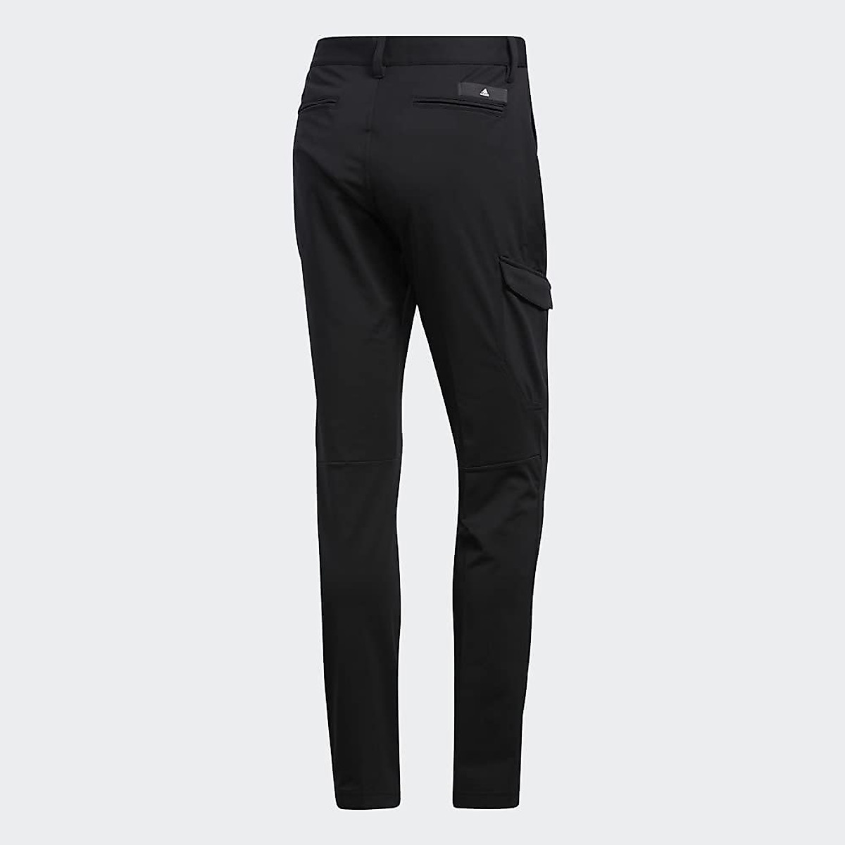 adidas Golf Men's Recycled Polyester Warp Knit Cargo Pant, Black, 3334