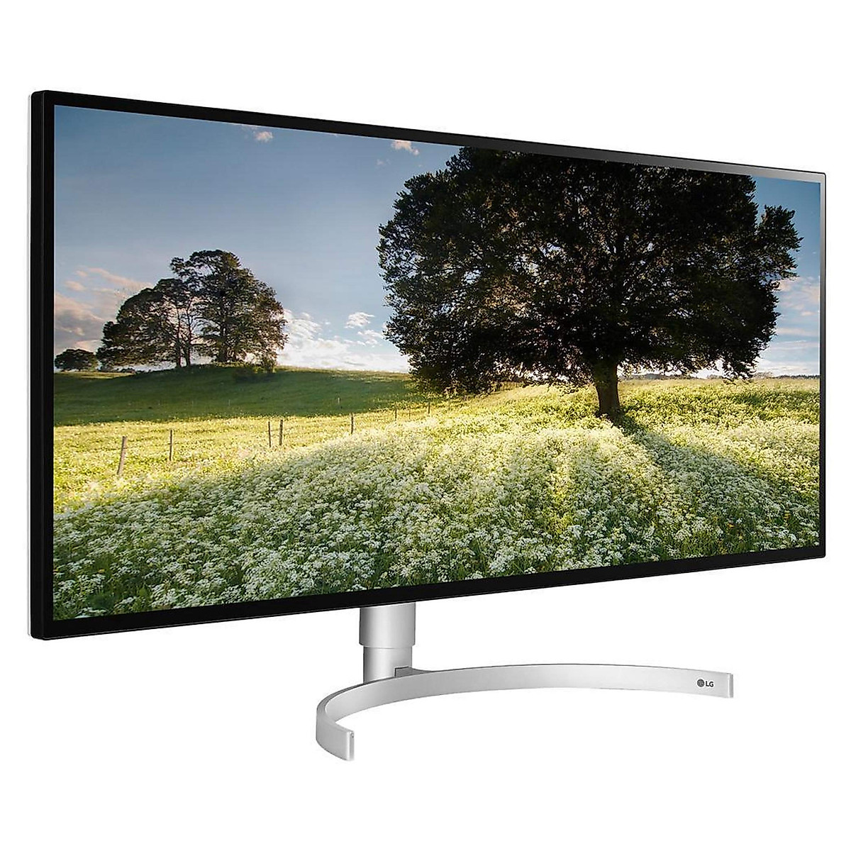 LG 34BK95U-W UltraFine 34" 21:9 5K 2K (5120 x 2160) Nano IPS LED UltraWide Monitor, 600 cd/m² HDR, Thunderbolt 3 / USB Type-C Inputs Black