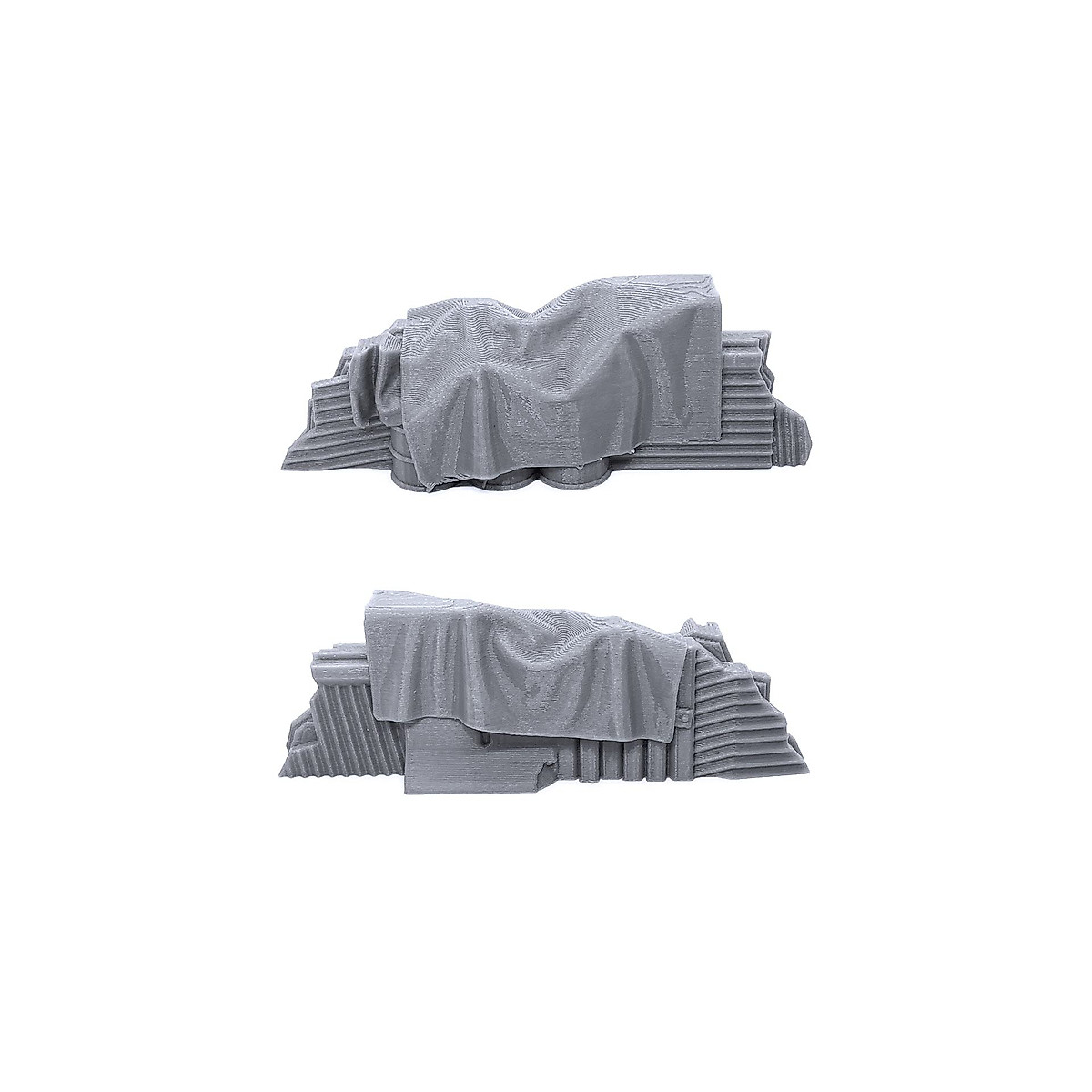 EnderToys Shanty Obstacles by Terrain4Print, 3D Printed Tabletop RPG Scenery and Wargame Terrain for 28mm Miniatures