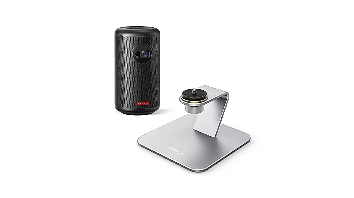 Anker NEBULA Capsule Max Mini Projector with Adjustable Stand ...