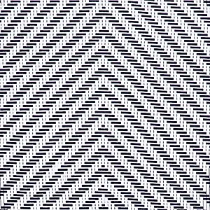 Flash Furniture Marseille Indoor/Outdoor Commercial Bistro Stacking Counter Stool - Black/White Textilene Back and Seat - Lt Natural Bamboo Metal Frame, 2 Pack