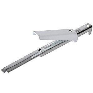 BORDSTRACT Stainless Steel Jar Opener, Swing Grip Adjustable Easily Open Bottle Opener Kit, Food Grade Crank Comfort Wine Opener for Children Elderly Arthritis Sufferer