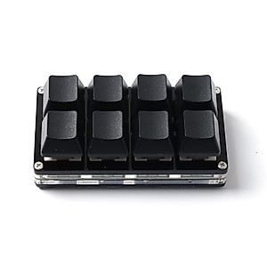 LICHIFIT 8 Keys Keyboard USB Interface Custom Copy Paste Shortcuts Mini Mechanical Keyboard for SayoDevice