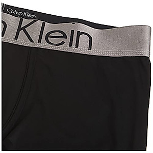 Calvin Klein Men's Steel Micro Boxer Briefs, black/black/black, Small