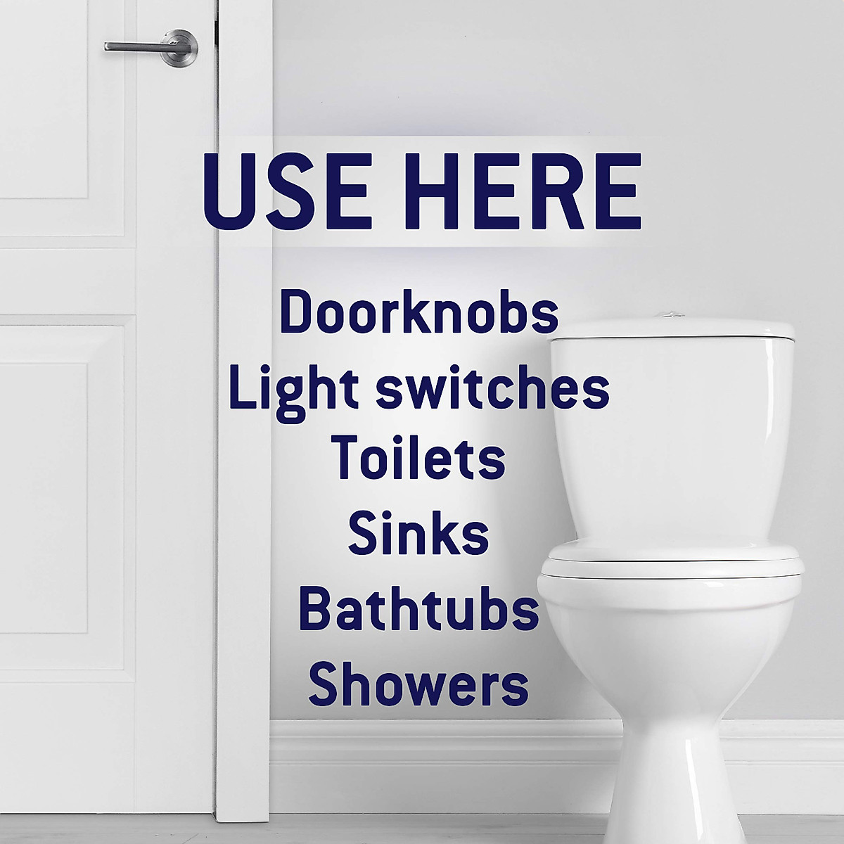 Microban Disinfectant Spray, 24 Hour Sanitizing and Antibacterial Spray, All Purpose Cleaner, Citrus Scent, 4 Count, 22 fl oz Each