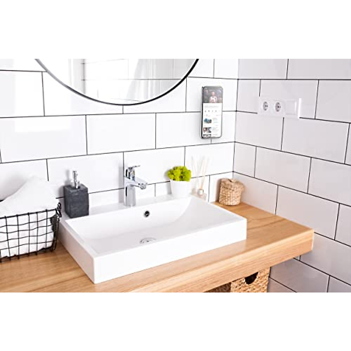 PopSockets PopMount: Multi-Surface Mount for PopSockets PopGrip - Black