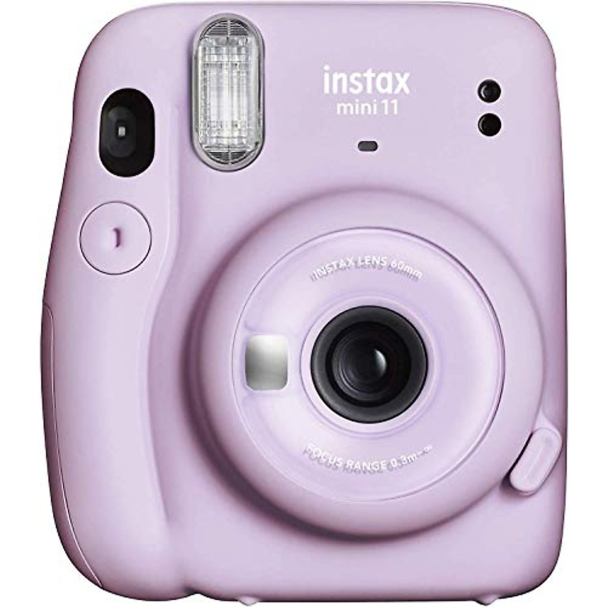 Fujifilm Instax Mini 11 Instant Camera + Fuji Instax Film 40 Shots + Protective Case + Magnetic Frames + Album, Frames Design Kit (Lilac Purple)