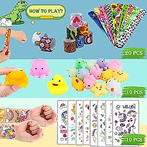 Dilycery 120 Pcs Party Favors Toy for Kids, Treasure Box Toys Carnival Prizes for Classroom School Rewards, Christmas Stocking Stuffers, Goodie Bag Stuffers Pinata Fillers Bulk Toys for Boys Girls