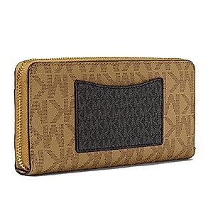 Michael Kors Jet Set Charm Pocket Zip Around Continental Husk Multi One Size