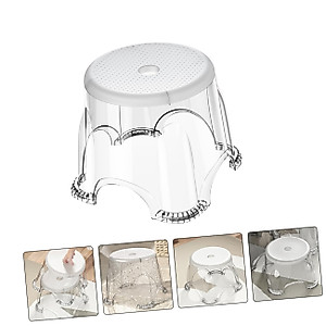 MERRYHAPY Bathroom Stool Footstool Ergonomic Stool Bench for Shower Toilet Stool Stools Shoes Changing Stool Shoe Changing Stool Thicken The Bench Pedal Step Stool Small Stool The Pet