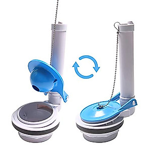 2 Pack 3 Inch Toilet Flapper Replacement Parts Compatible with Gerber 99-788 / Lowe's AquaSource 1.28 GPF Toilets (98923, 312795, 352027, 395280, 12293)