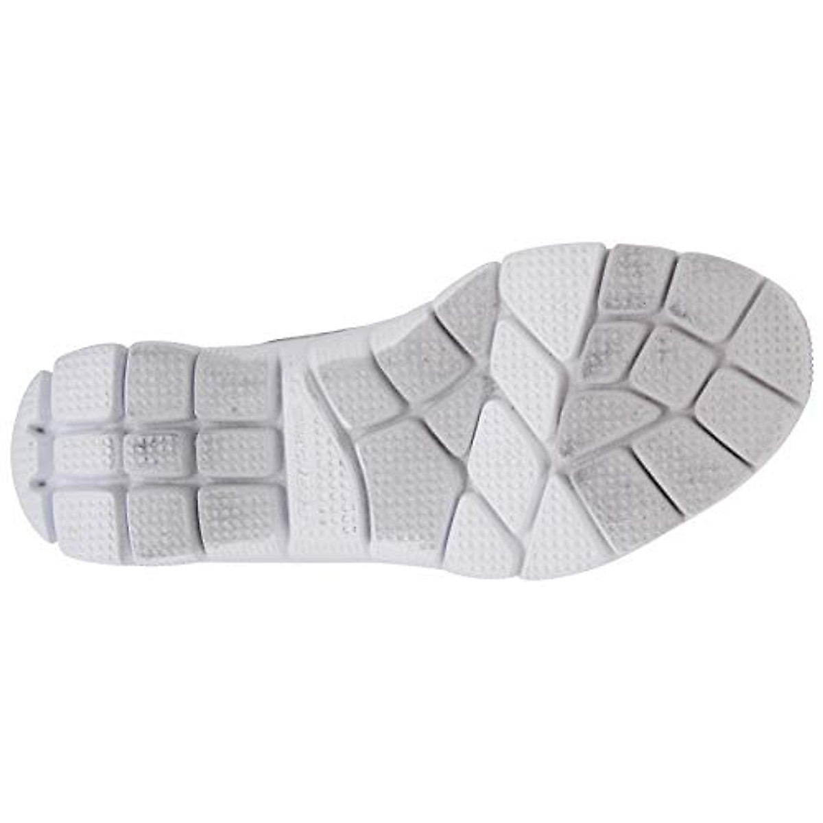 Skechers Women's Empire Game On Fashion Sneaker, Silver/White, 8.5 W US