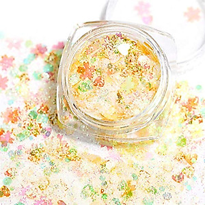 Stars Crystal Sequins Epoxy Resin Mold Filler Holographic Nail Sequins Glitter Flakes for Nail Art Decorations