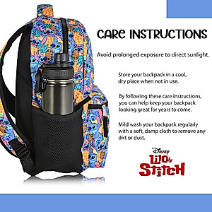 Disney Lilo and Stitch Backpack | Girls, Boys, Teens, Adults | Officially Licenced Stitch Backpacks For School
