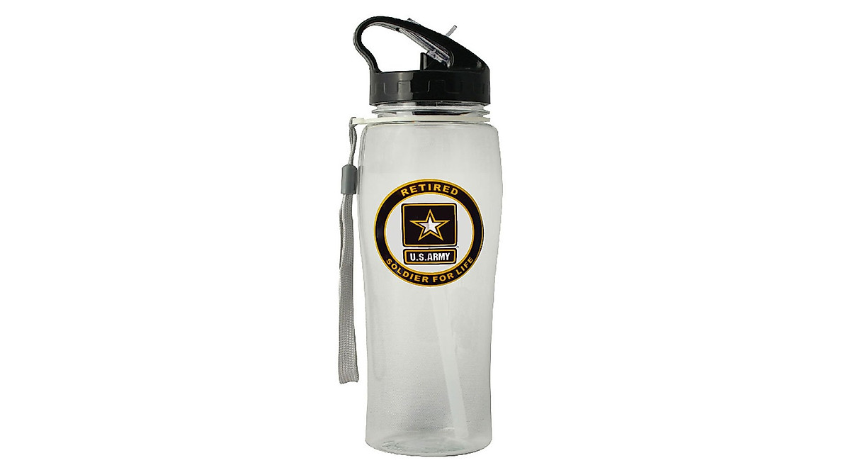 US Army Soldier for Life Water Bottle - 22 oz