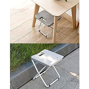 Shower Chair - Lightweight Portable Foldable Stool for Bath - Ideal for Kitchen, Garden, Camping, Fishing, Travel, Hiking - Transfer Bench Seat