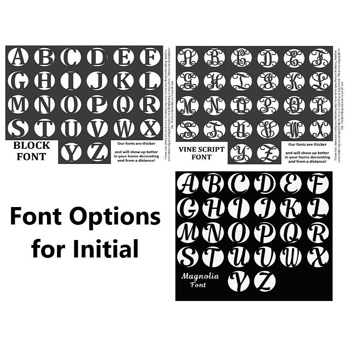 PK Décor Deer Antler Decor Family Last Name ACM Metal Sign For Man Cave, Couple Antler Initials, 18 or 24 inches, Last Minute Gift Idea for Him, Black, White, Silver, Gold