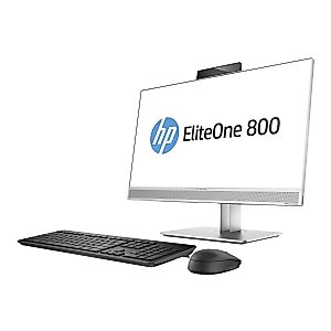 HP 1JF76UT#ABA EliteOne 800 G3 23.8" All-in-One PC - 8 GB RAM - 256 GB SSD - Intel HD Graphics - Black/Gray