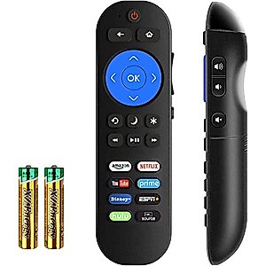 Remote for Roku Remote for Roku Players and Roku TVs, for Roku TV Remote, Roku 1 2 3 4, Roku Express/+, Roku Premiere/+, Roku Ultra and TCL Hisense Onn Element Sharp Philips Roku TV Not for Roku Stick