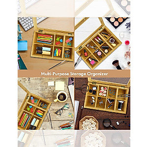 Eva's Gift Universe, Twinings Tea Bags Sampler Assortment in Bamboo Gift Box (70 Count) 14 Flavors Gifts for Women Men Parents Family Friends Coworkers Perfect Variety Pack Tea Bag Organizer