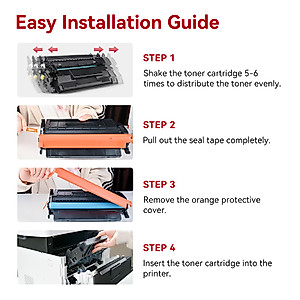 MYTONER Compatible Toner Cartridge 121 Replacement for Canon 121 CRG-121 3252C001 Work with imageCLASS D1650 D1620 Printer (Black, 2-Pack)