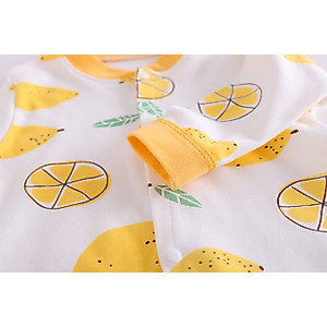 Vinesen Newborn Infant Baby Boy Girl One-Piece Outfits Summer Clothes Cotton Long Unisex Romper Jumpsuit 3-6 Months Avocado