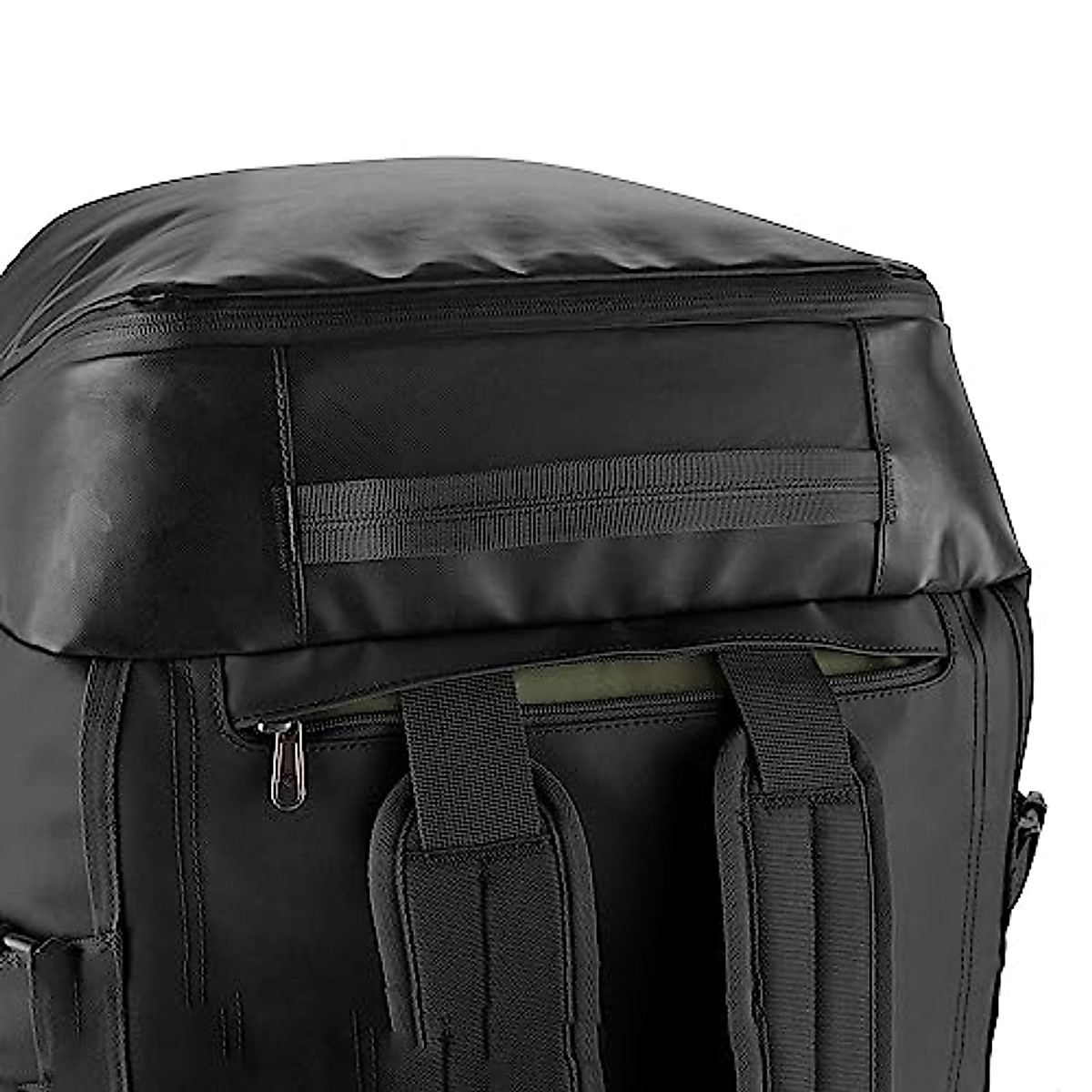 Eagle Creek Cargo Hauler 40L Duffel Bag for Travel with Made with Water-Repellent, Abrasion-Resistant TPU Fabric with Backpack Straps and U-Lid with Storm Flaps, Jet Black