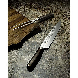 Shun TDMS0200 Carving Set, 1, Silver